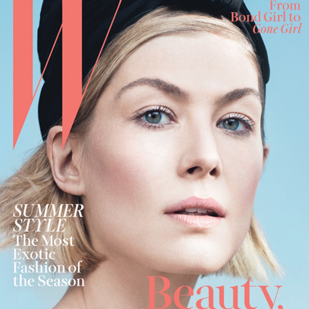 Gone Girl Star Rosamund Pike Covers W Magazine E Online